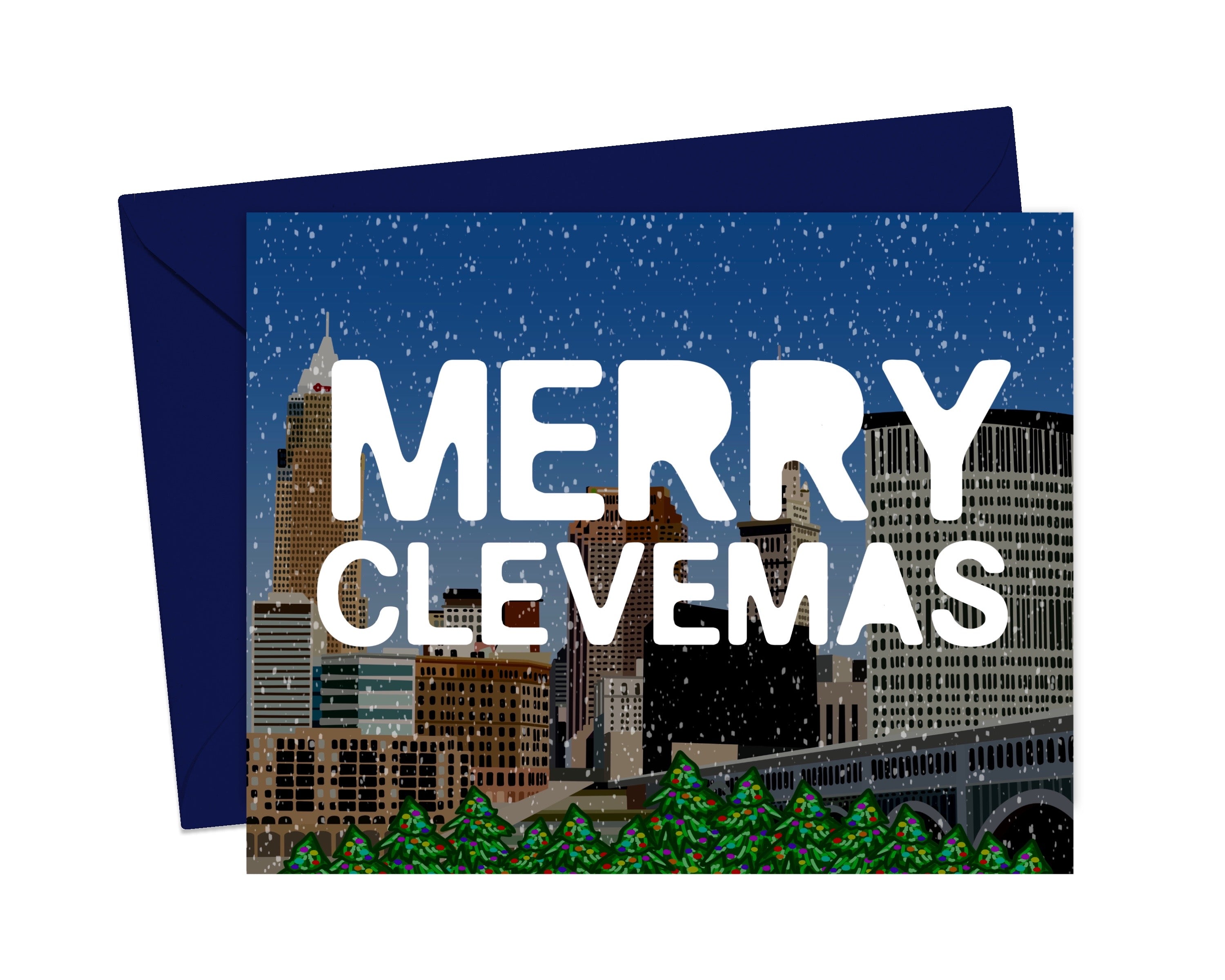 Merry Clevemas Card – Whereabouts Shop
