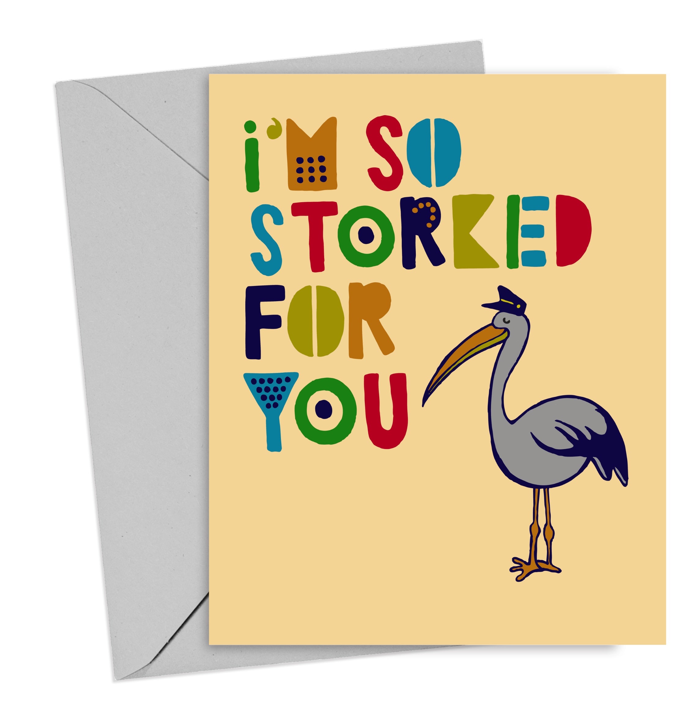 I'm So Stoked for You Greeting Card – Whereabouts Shop